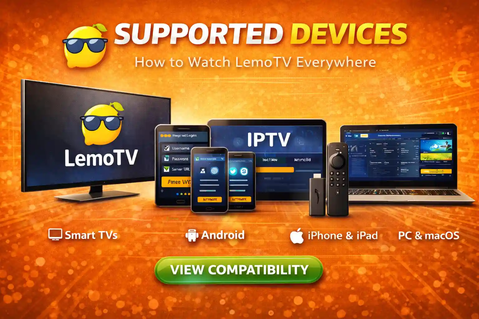 Supported Devices – Best 10+ Compatible Devices for LemoTV
